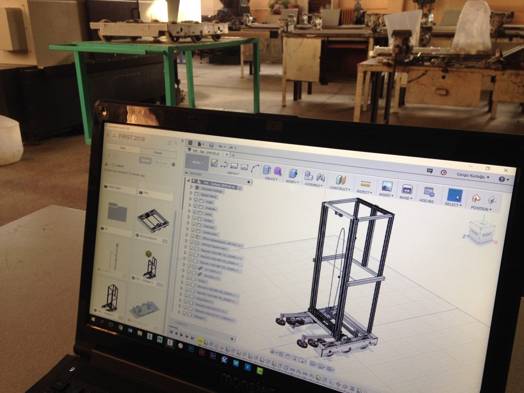 Gültepe MTAL Öğrencileri FRC Robotlarını Fusion 360 ile Tasarladı ...